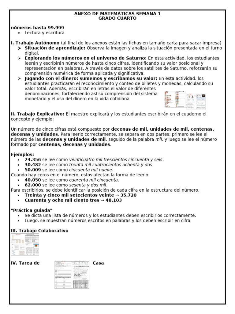 Anexos s1-4 Matematicas | PDF