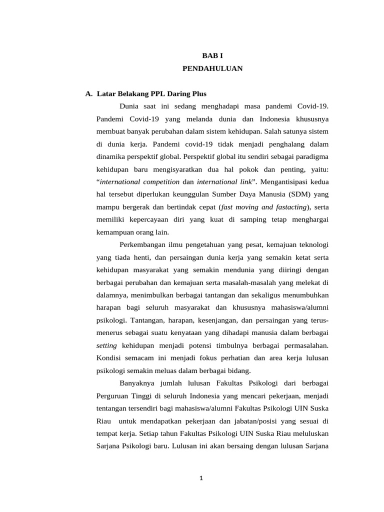 Isi Laporan PPL | PDF