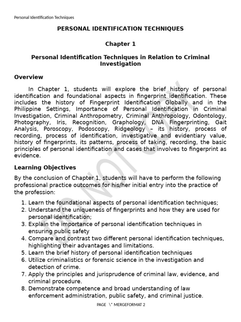 212202509214738474fs2-Prelim Module | PDF | Fingerprint | Forensic Science