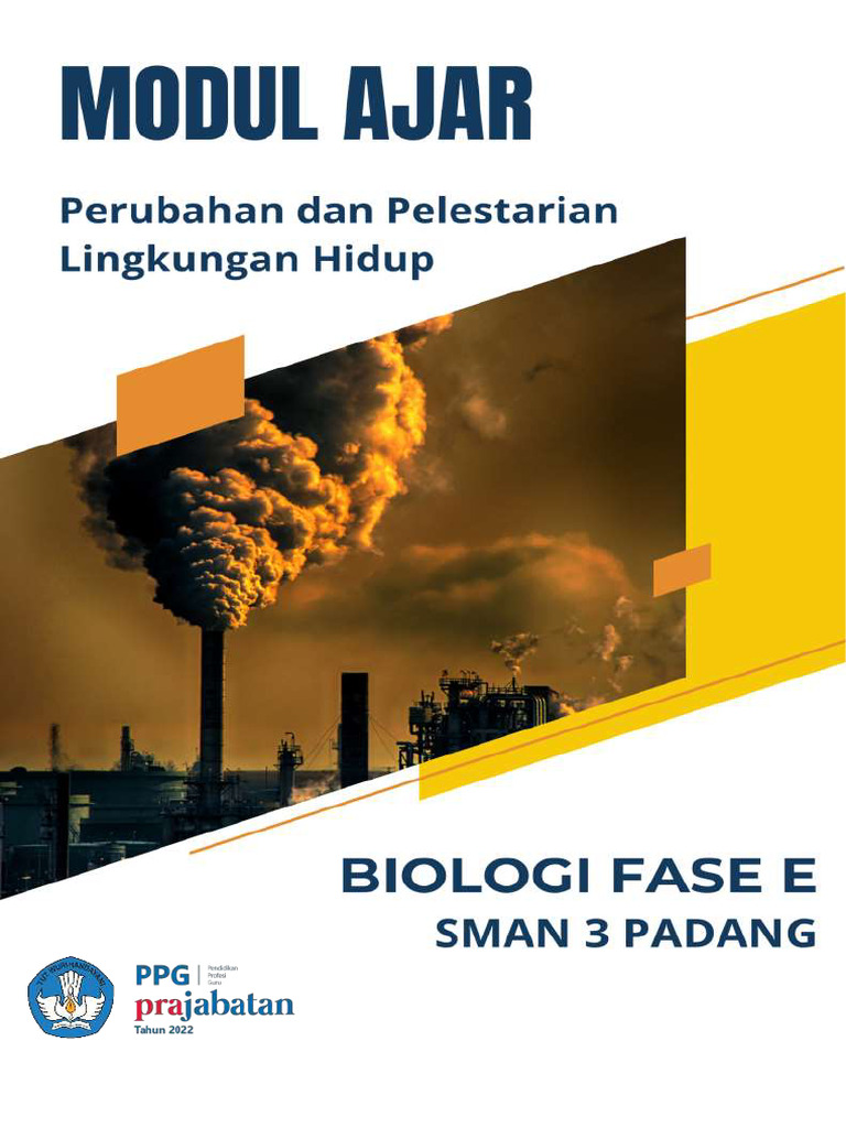 Modul Ajar Perubahan Lingkungan | PDF
