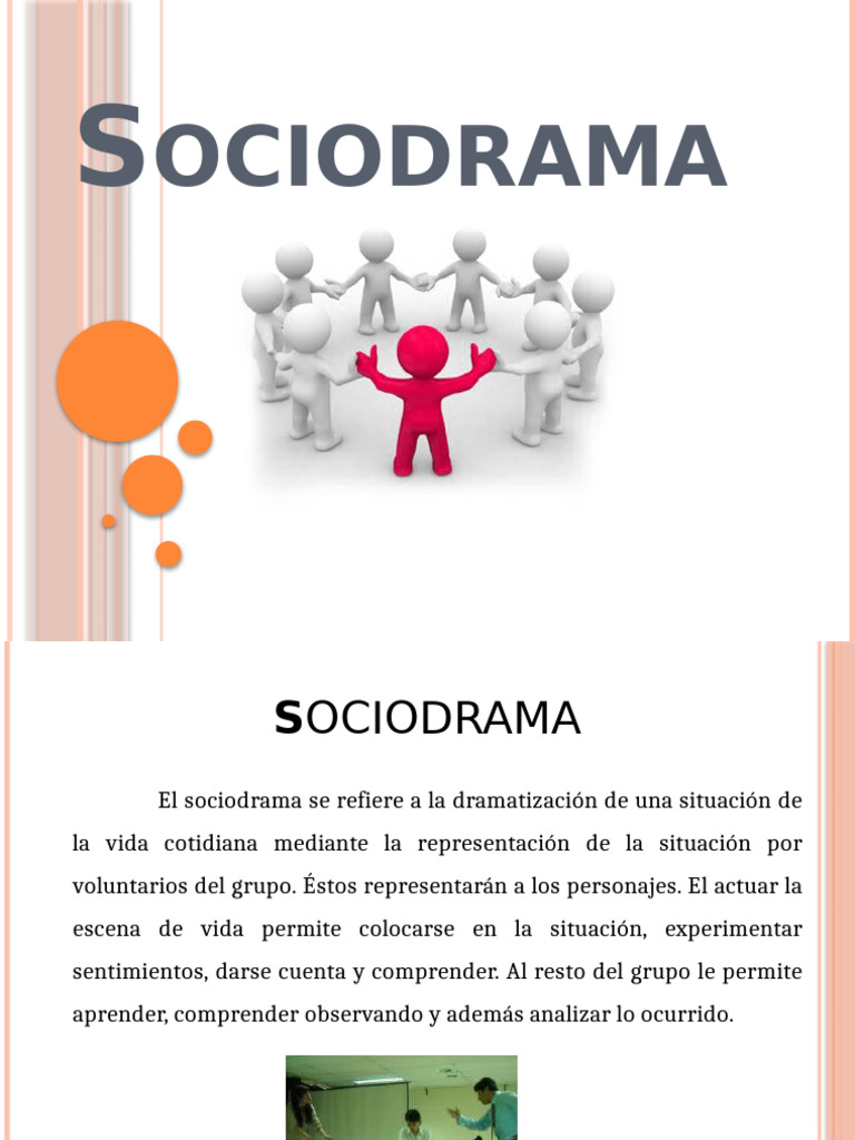 Sociodrama: Dramatización y Análisis Social | PDF | Toma de decisiones ...