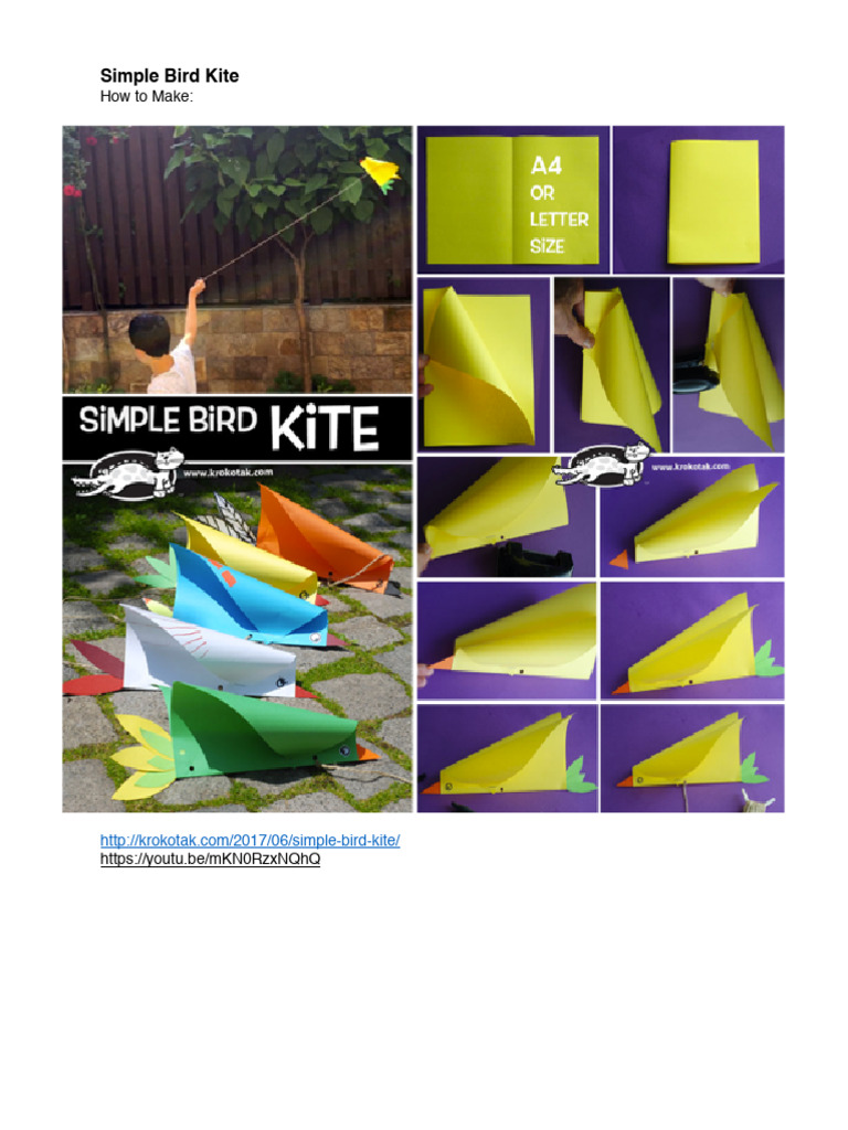 Simple Bird Kite | PDF