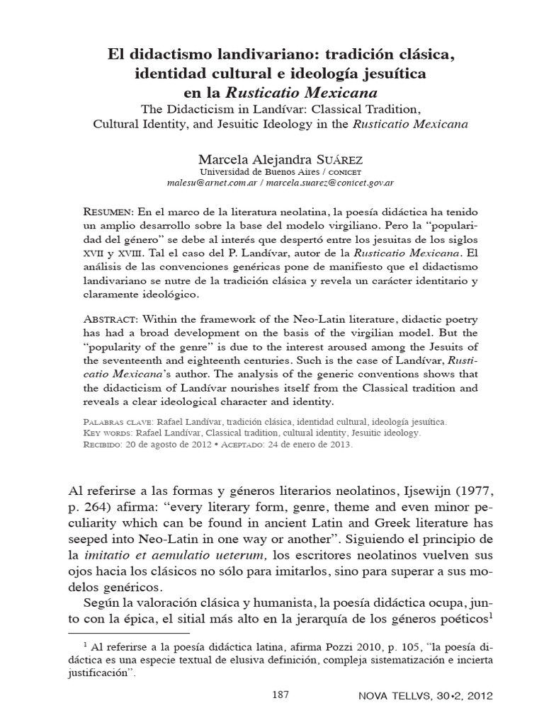 Identidad Clásico SJ | PDF | Poesía | Poética