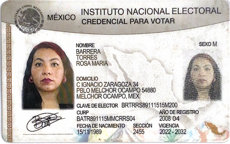 INE Frente | PDF