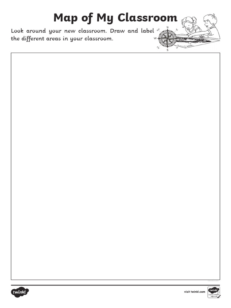 Sg c 34 Map of My Classroom Activity Sheet | PDF