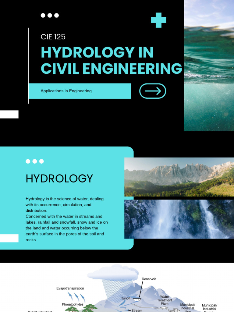 Topic 1. Hydrology in Civil Engineering | PDF | Hydrology | Flood