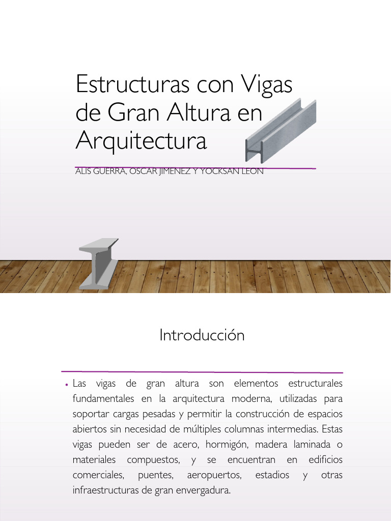 Estructuras Vigas Altas Imagenes | PDF | Hormigón | Viga (Estructura)