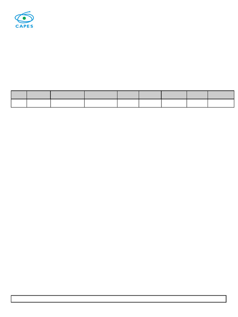 Declaracao de Beneficios CAPES | PDF