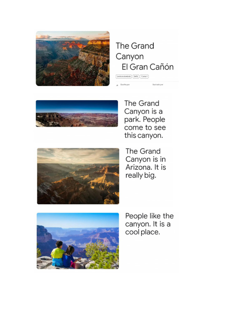 The Grand Canyon | PDF