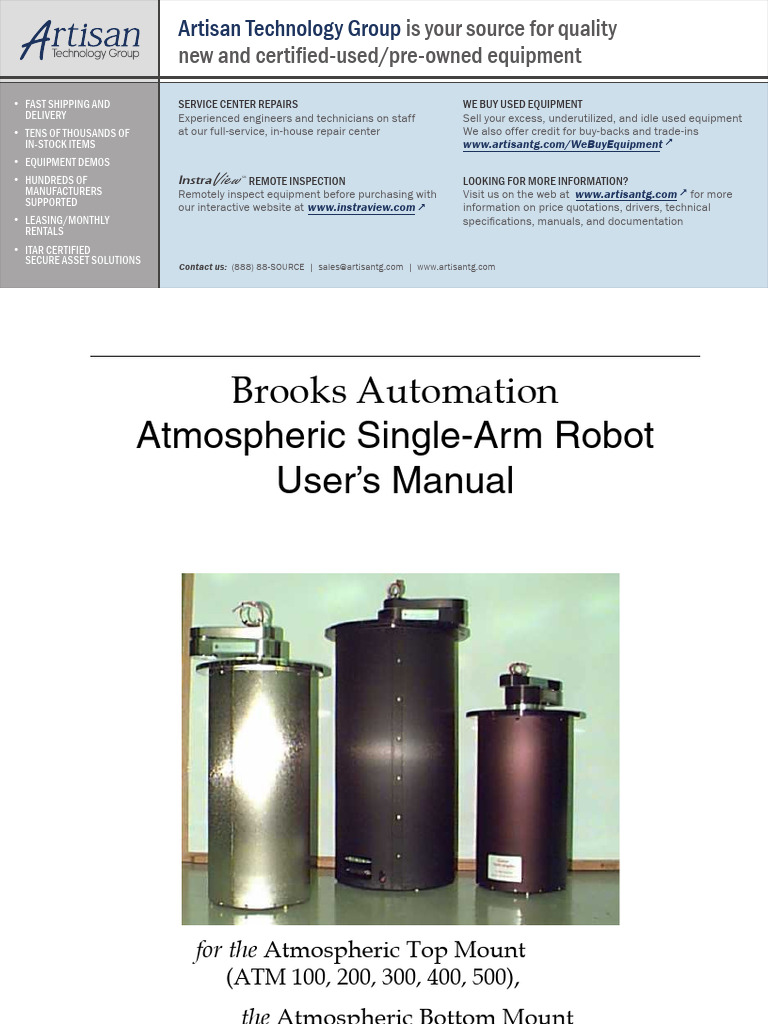Single ARM Robot | PDF | Automation | Robot