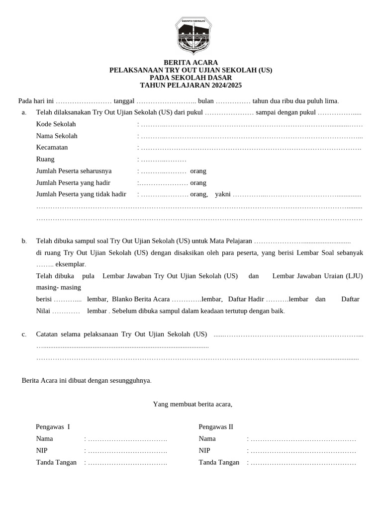 BA, DFTR HDR, DFTR Nilai TO US | PDF