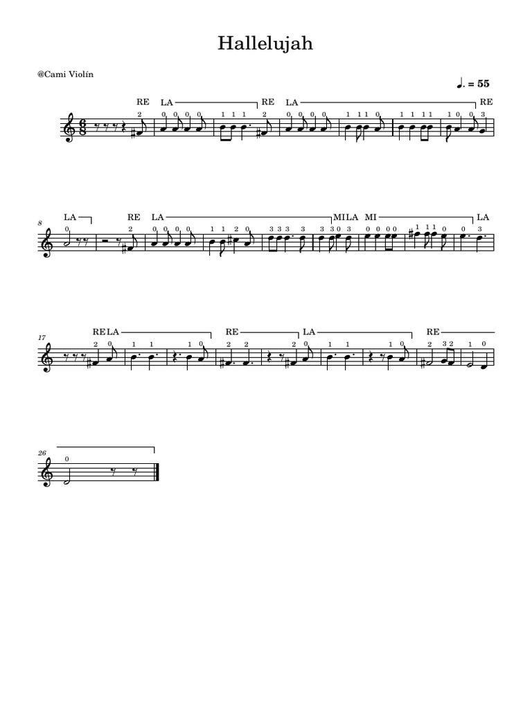 Hallelujah | PDF