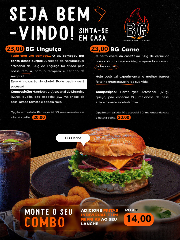 BG Menu ATUALIZADO Online PDF | PDF