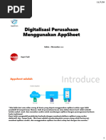 Panduan Lengkap Menggunakan AppSheet | PDF