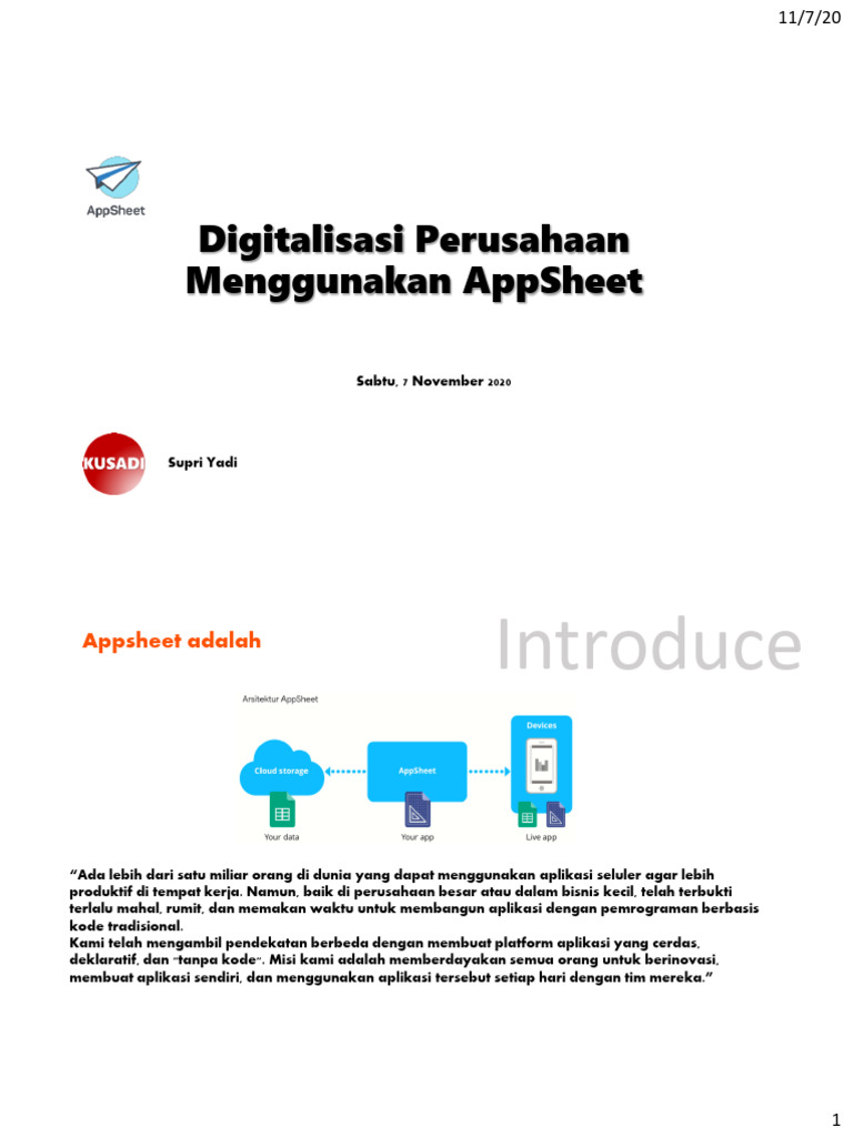 Mode Pemulihan AppSheet | PDF