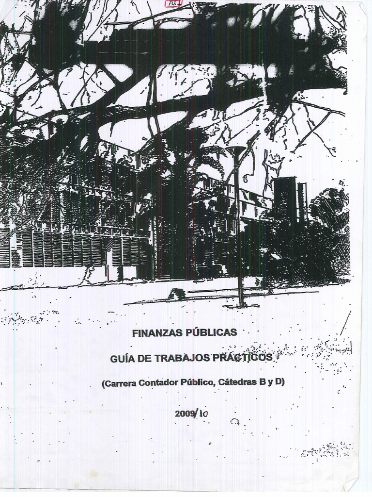 Guia de Tabajos Practicos - FINANZAS PUBLICAS | PDF