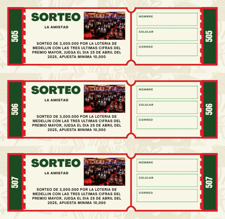 (Lote 2) Boleto Ticket Para Rifa o Sorteo Mexicano Por La Independencia ...