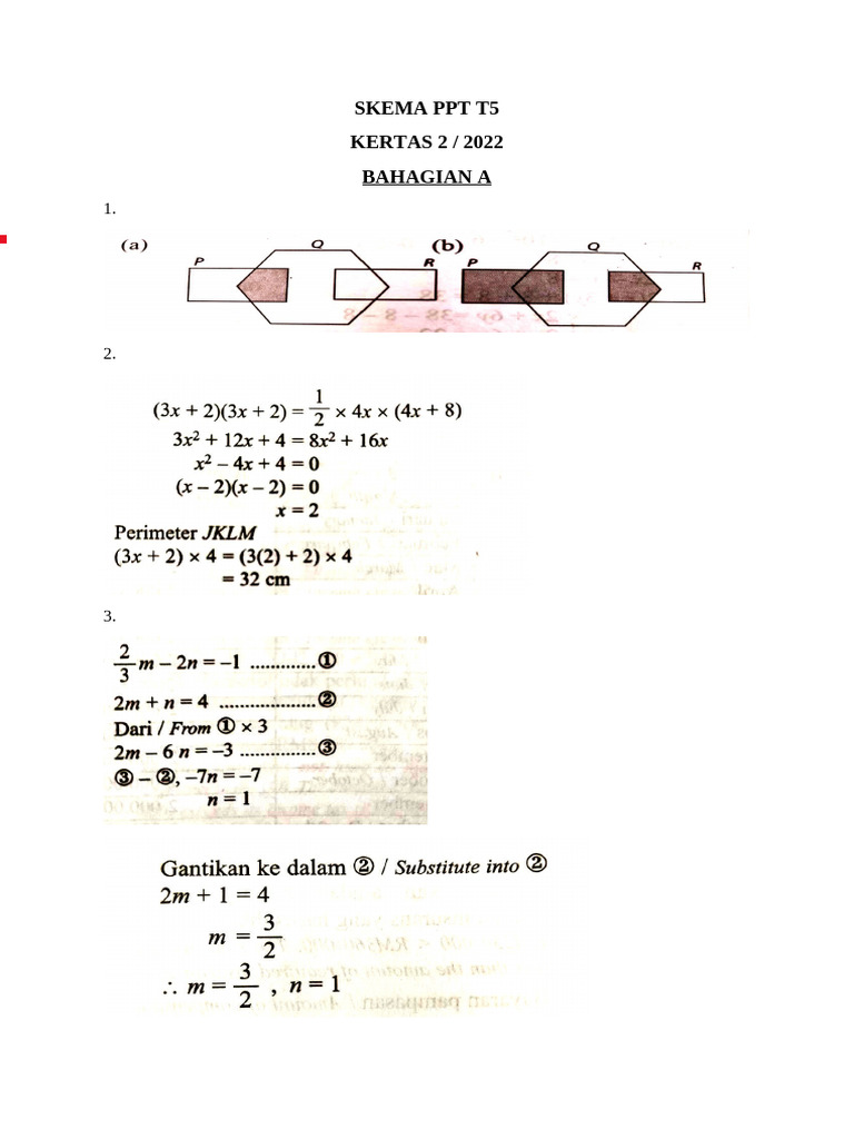 Skema PPT k2 t2 2022 | PDF