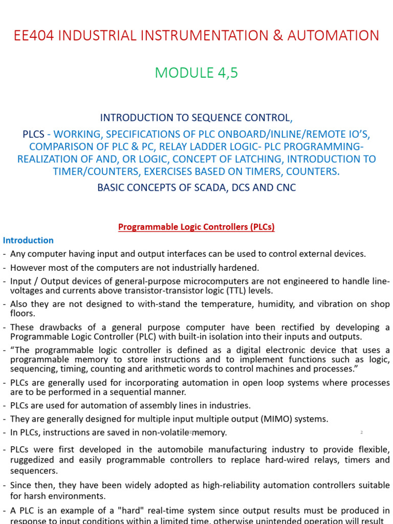4353 28 89 IIA Module 4 5 | PDF | Programmable Logic Controller | Scada