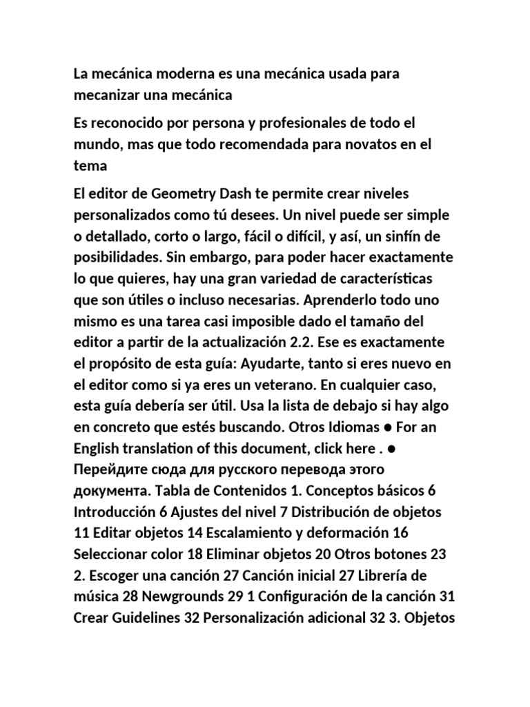 La Mecánica Moderna Es Una Mecánica Usada para Mecanizar Una Mecánica | PDF