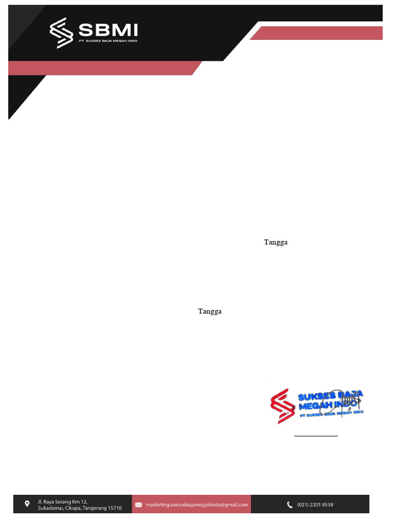 Surat Undangan Checklist Tangga GSE Project - PT WIKA (002) | PDF