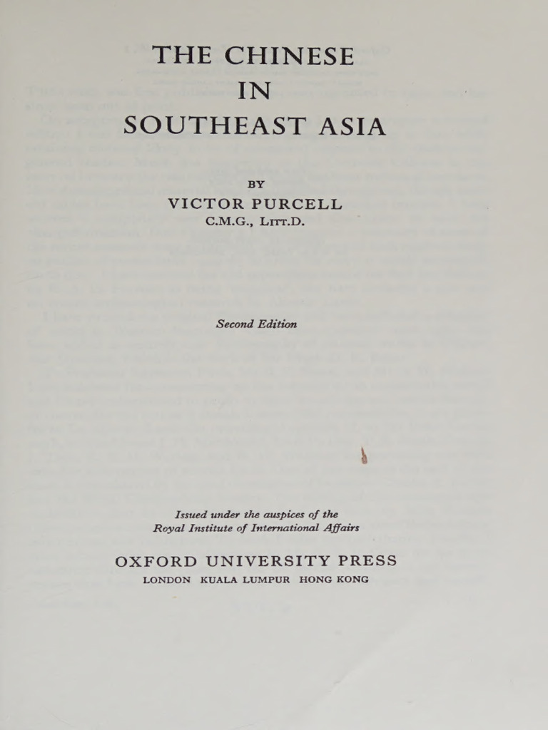 Chinese Communities in Southeast Asia | PDF | Malaysia | Southeast Asia