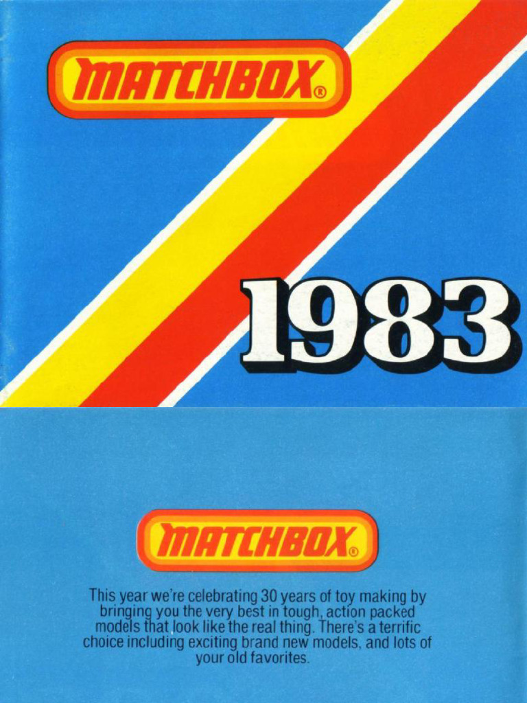 Matchbox 1983 Eeuu | PDF
