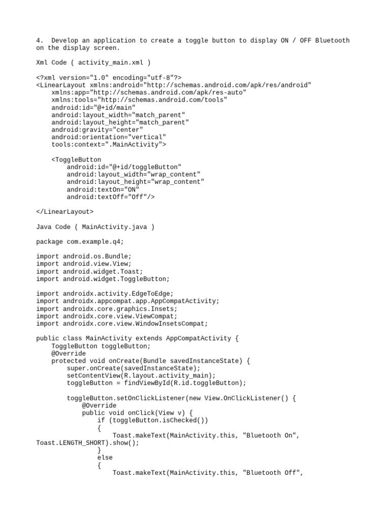 Develop An Application To Creat | PDF