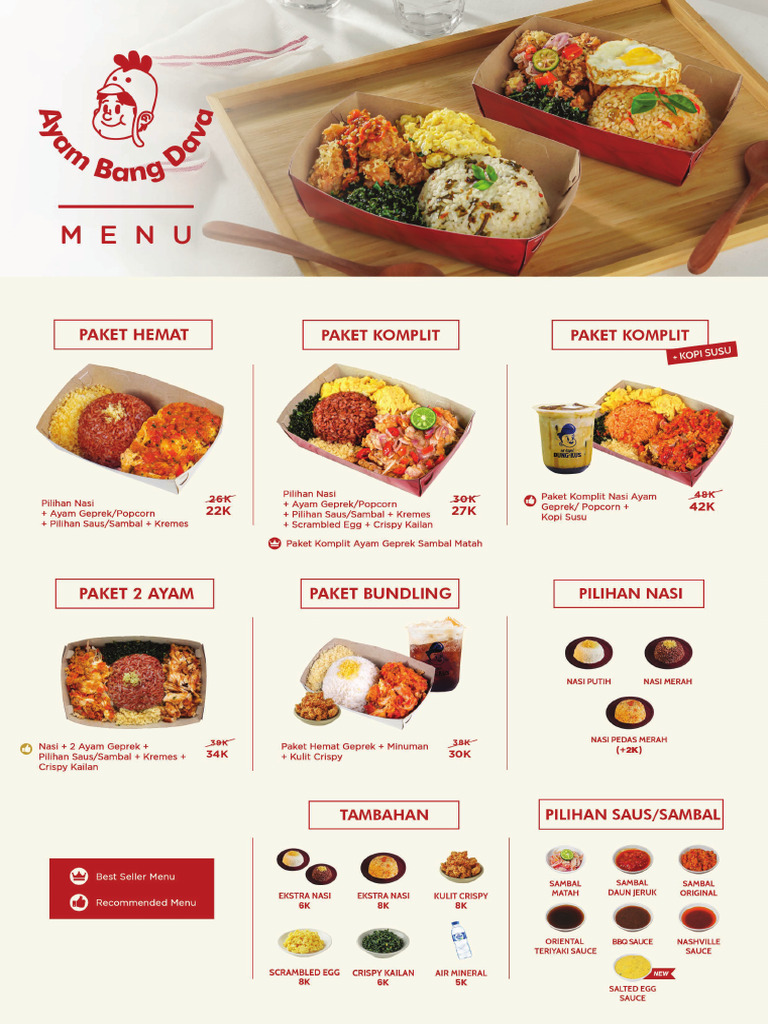 Menu Takeaway All Brand New | PDF