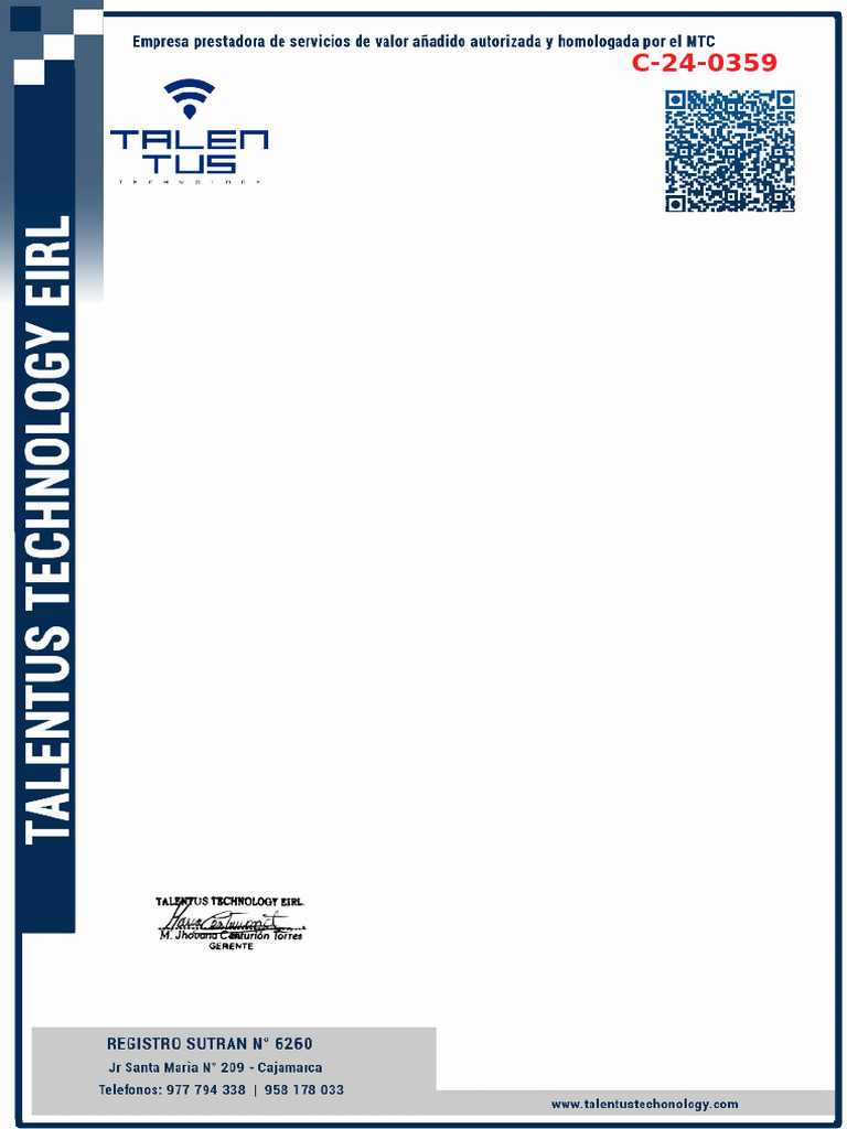 CERT. GPS - H&EDIX - Cam - M7D-820 | PDF