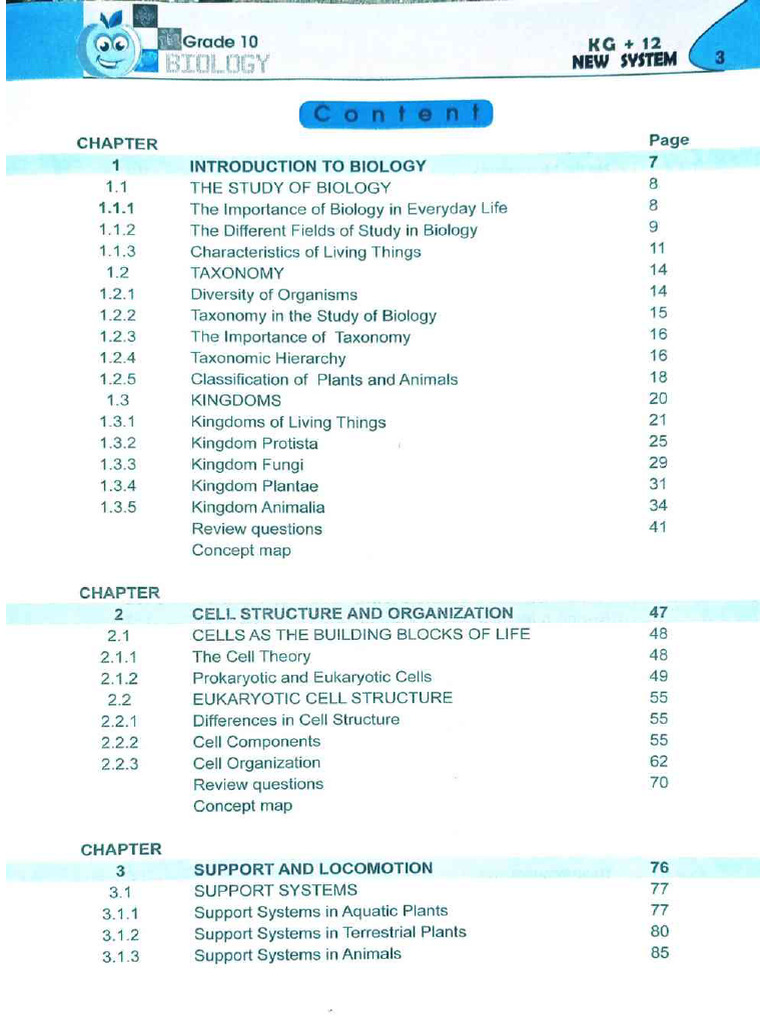 Grade-10 Bio New အထူးထုတ် | PDF