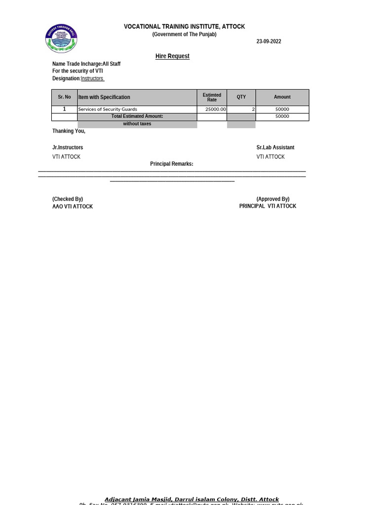 Securtity Guards Invoice December | PDF | Tax Exemption | Payments