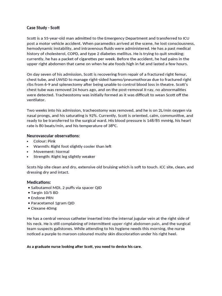 Session 4 Case Scenario | PDF