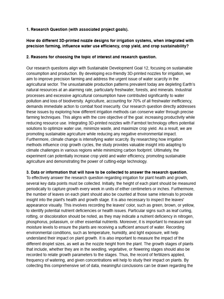 Elle Maher - SDG 12 - Sustainable Consumption and Production - Inquiry ...