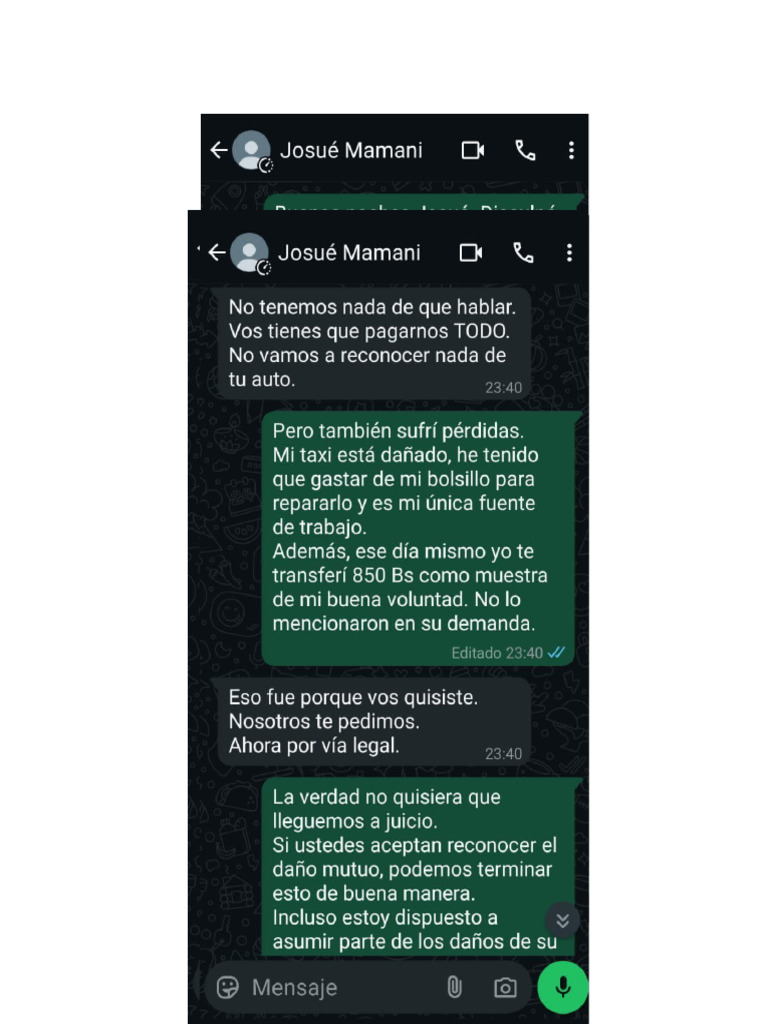 Conversaciones Whatssap | PDF