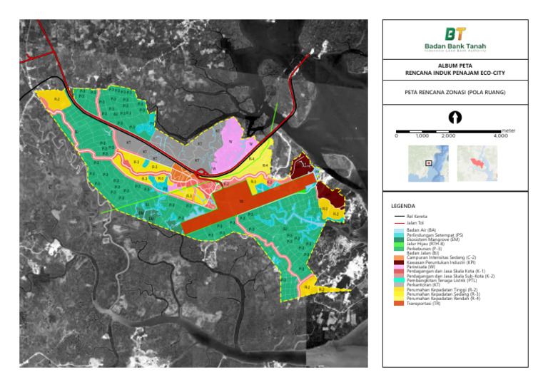 Rencana Zonasi Masterplan PPU | PDF