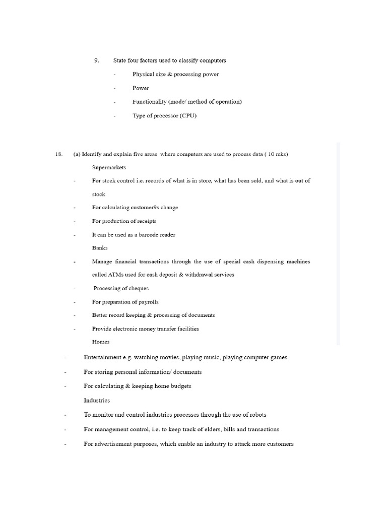 Introduction To ICT Tools Questions | PDF
