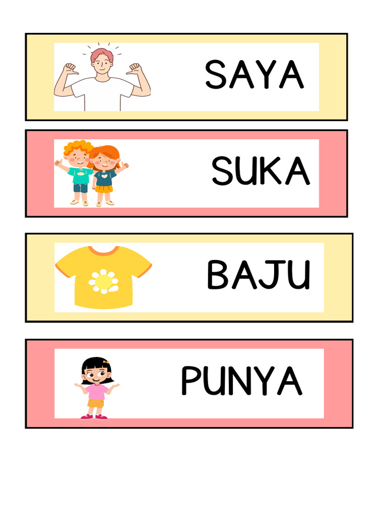 -ing Words Phonics Flashcards in Colorful Simple Style (1) | PDF