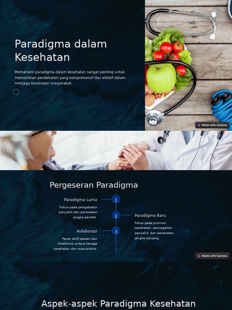 Paradigma Dalam Kesehatan | PDF