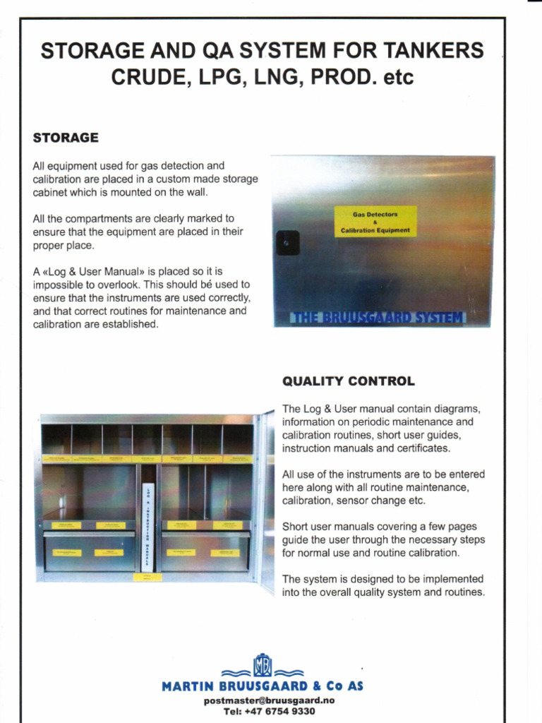 Gas Detector Manual | PDF