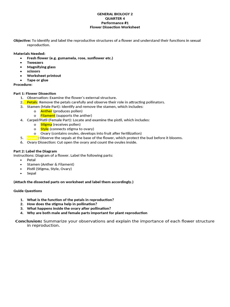 Q4 General Biology 2 PT1 | PDF