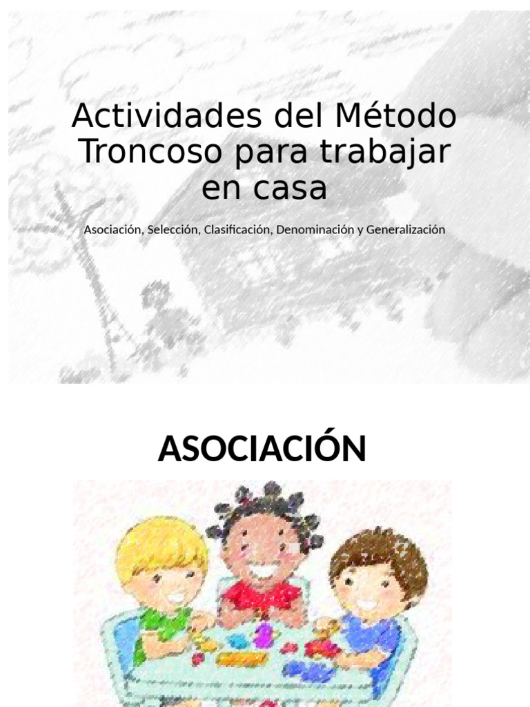 Presentacion Metodo Troncoso para Casa | PDF
