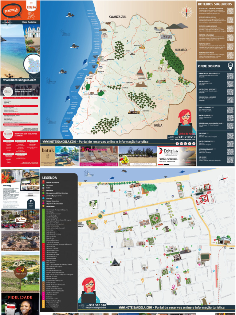 Mapa Turistico de Benguela - Fev 2023 | PDF