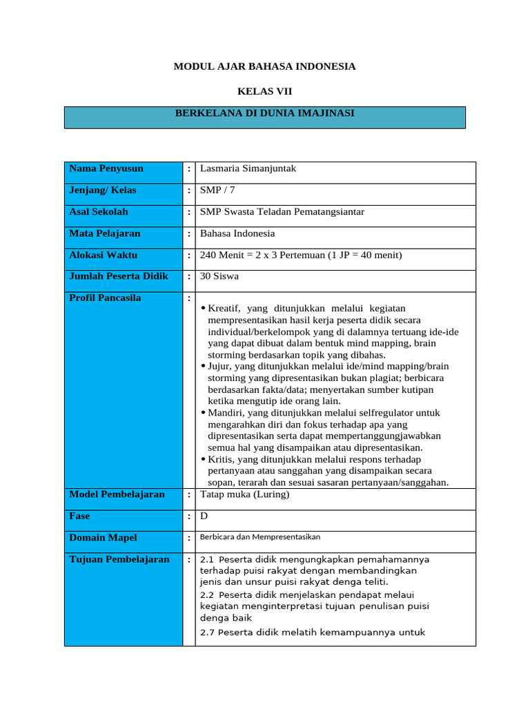 Modul Bab 2 Pert 1 | PDF