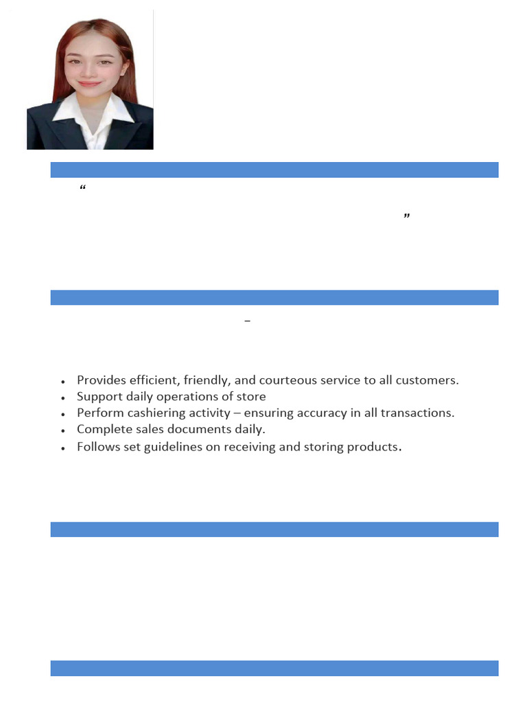 Perri Nicole Ignacio Resume | PDF