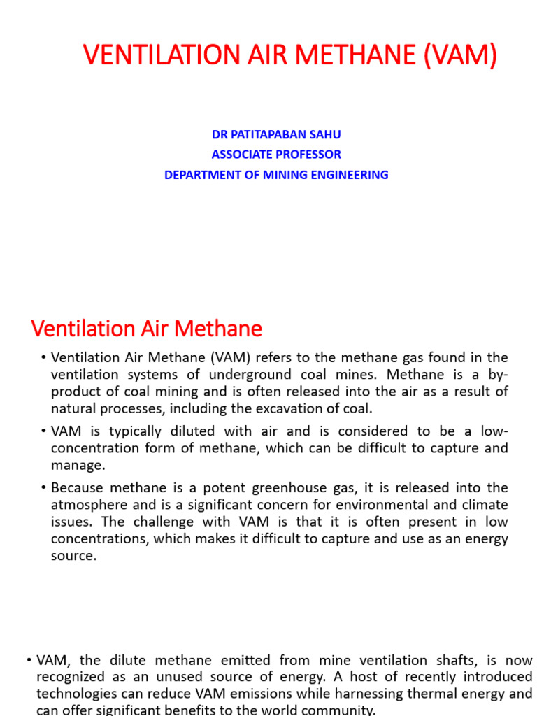 Ventilation Air Methane 6 | PDF | Methane | Climate Change Mitigation