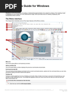 Rhino Commands | PDF | Computers | Technology & Engineering