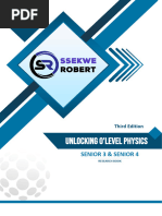 Senior Two Physics Notes (August 2021) | PDF | Lever | Machines