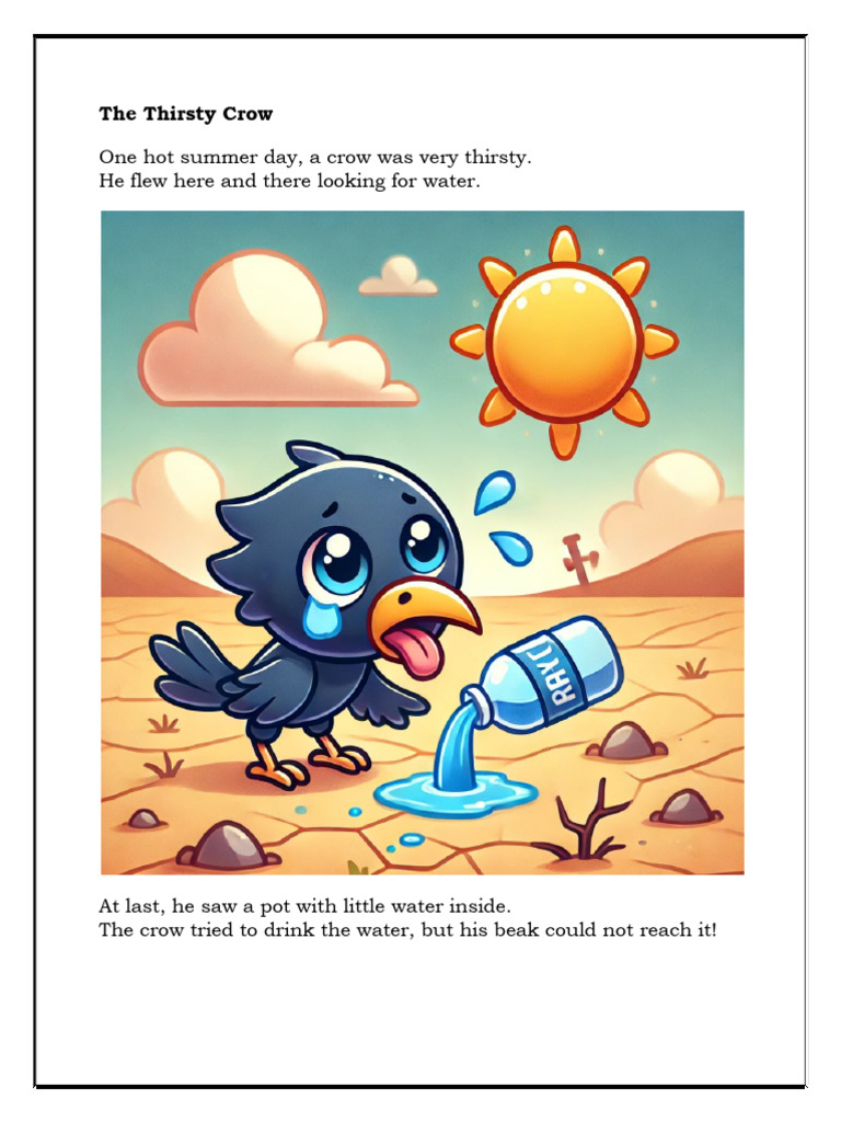 The Thirsty Crow | PDF