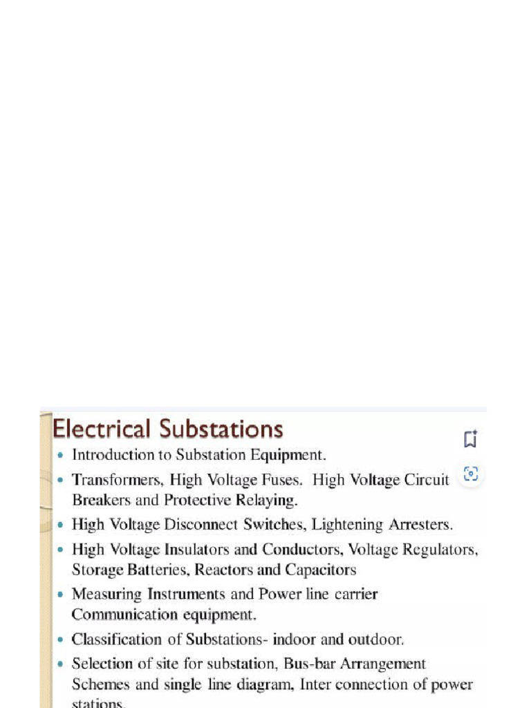 Substation | PDF